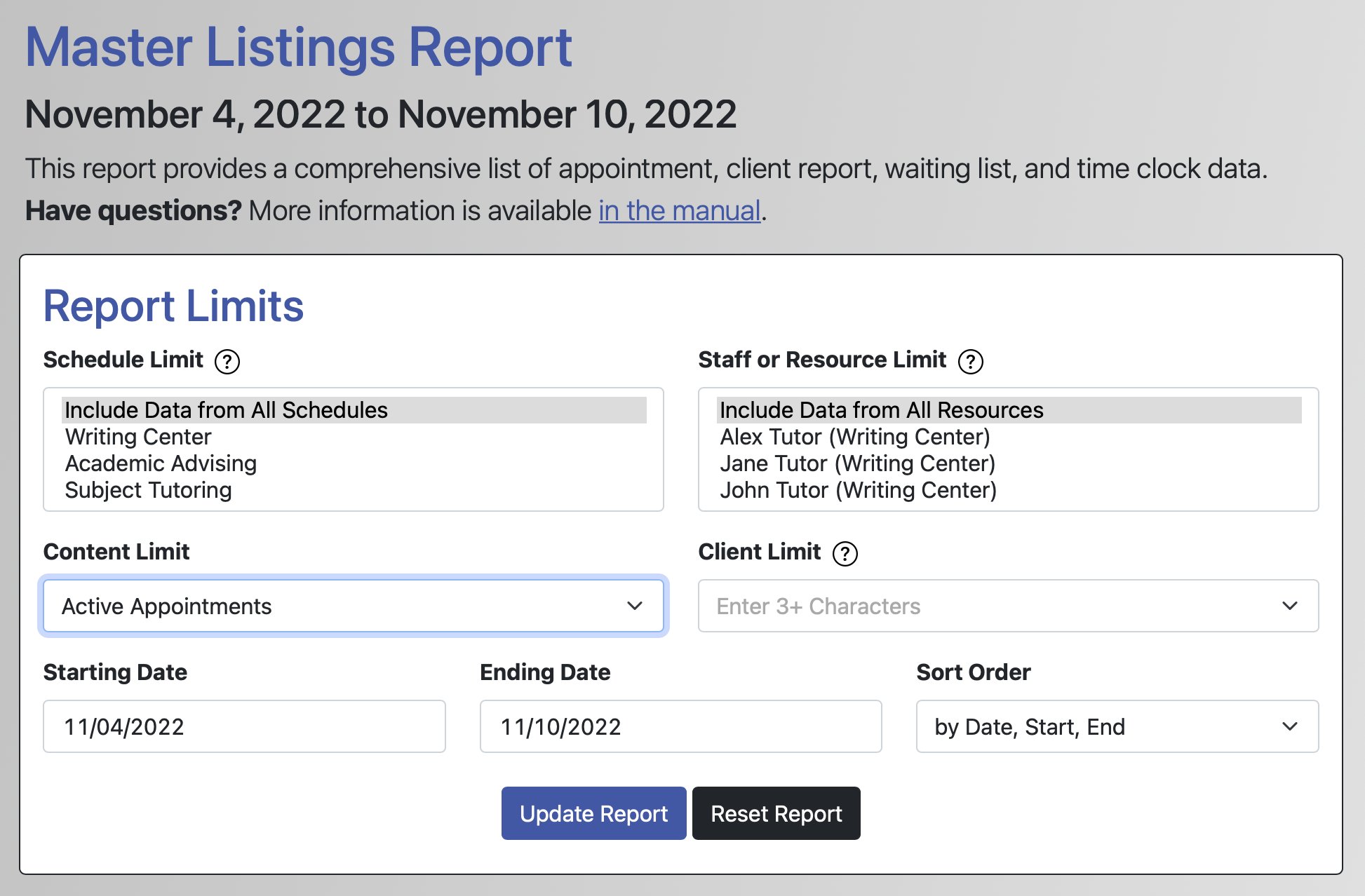 WCONLINE | The Management Solution for Academic Centers